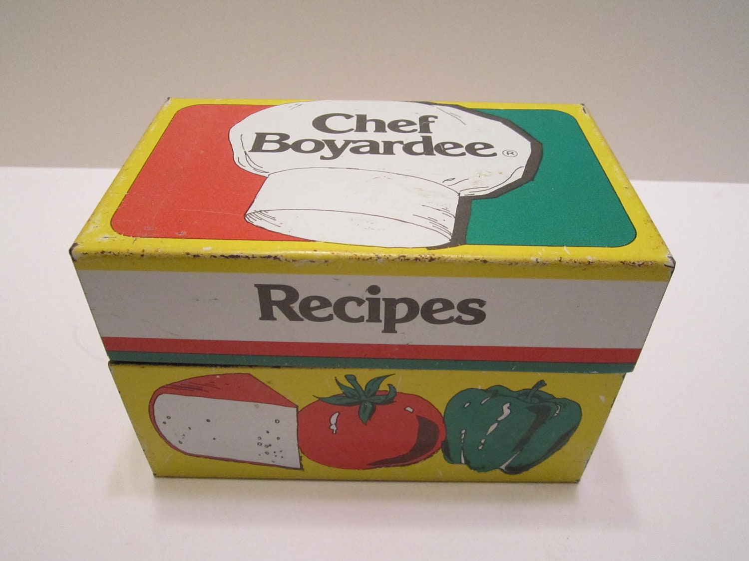 Chef Boyardee Recipe Box 1982 Vintage American Home Foods - Etsy