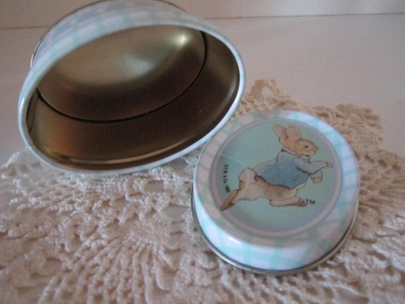 Peter Rabbit Vintage Mini Oval Tin by Beatrix Potter and - Etsy