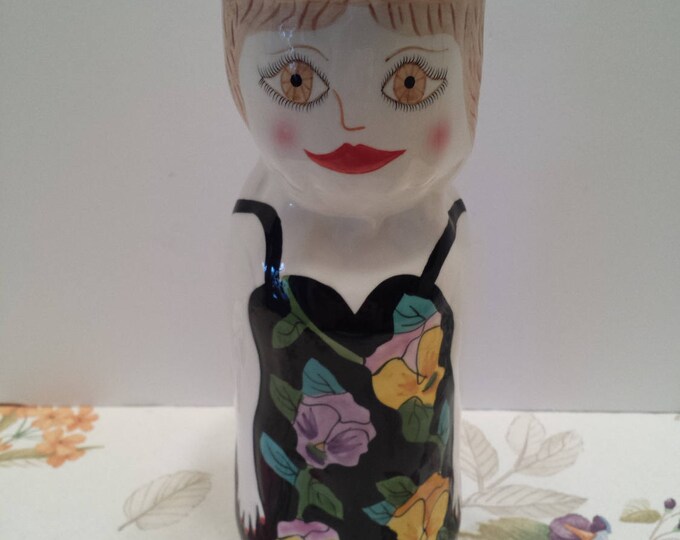Lady Vase by Susan Paley Artist - Bella Casa Vase by Ganz and Susan ...