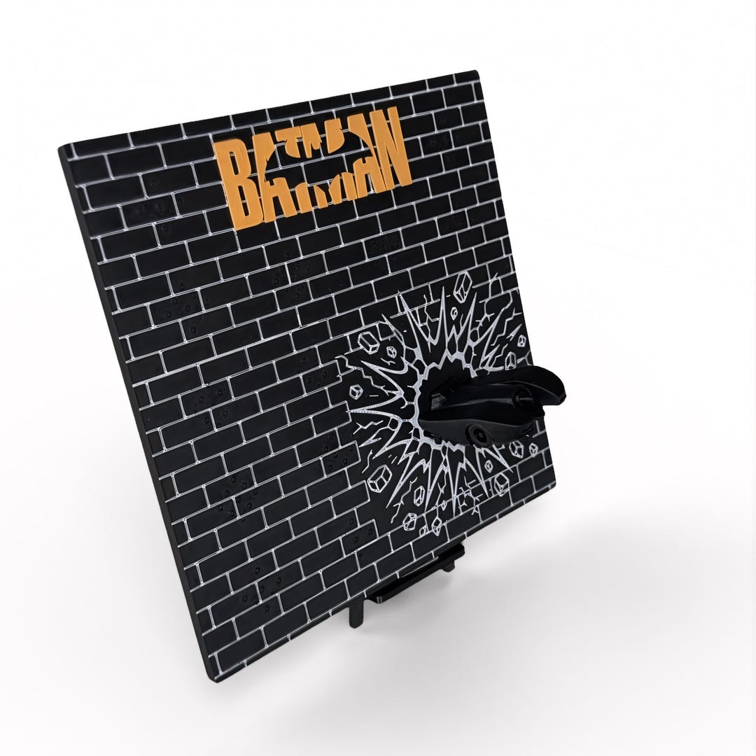 Batman Mystery Minis Display – 3D Printed Figpin Wall Mount With ...