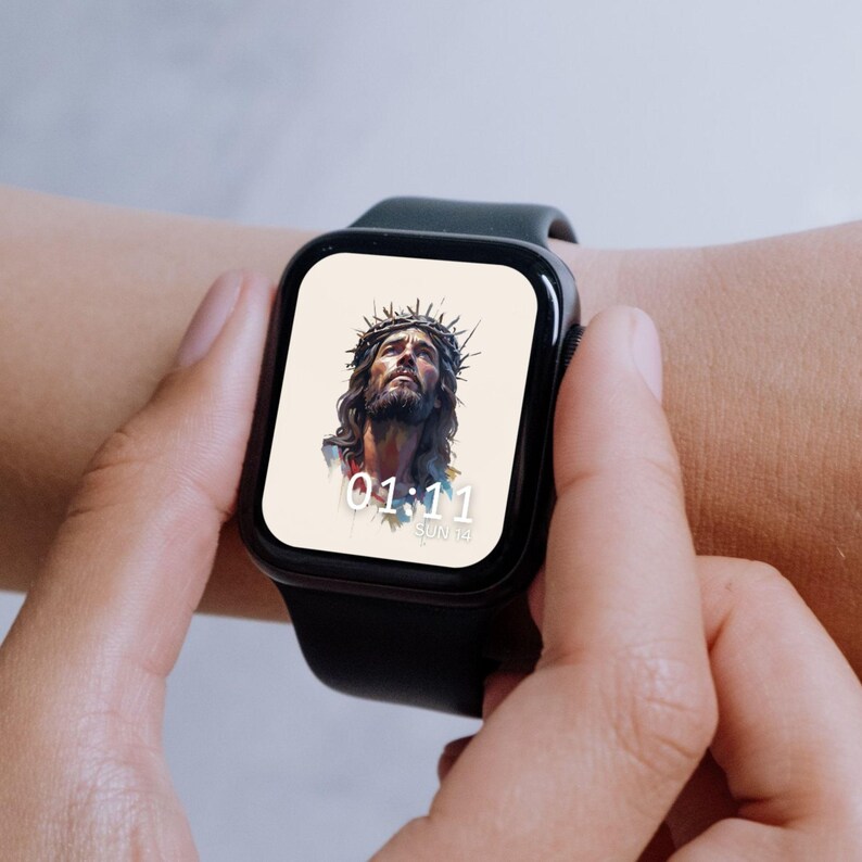 Jesus Christ Crown of Thorns Apple Watch Wallpaper | Christian Faith ...