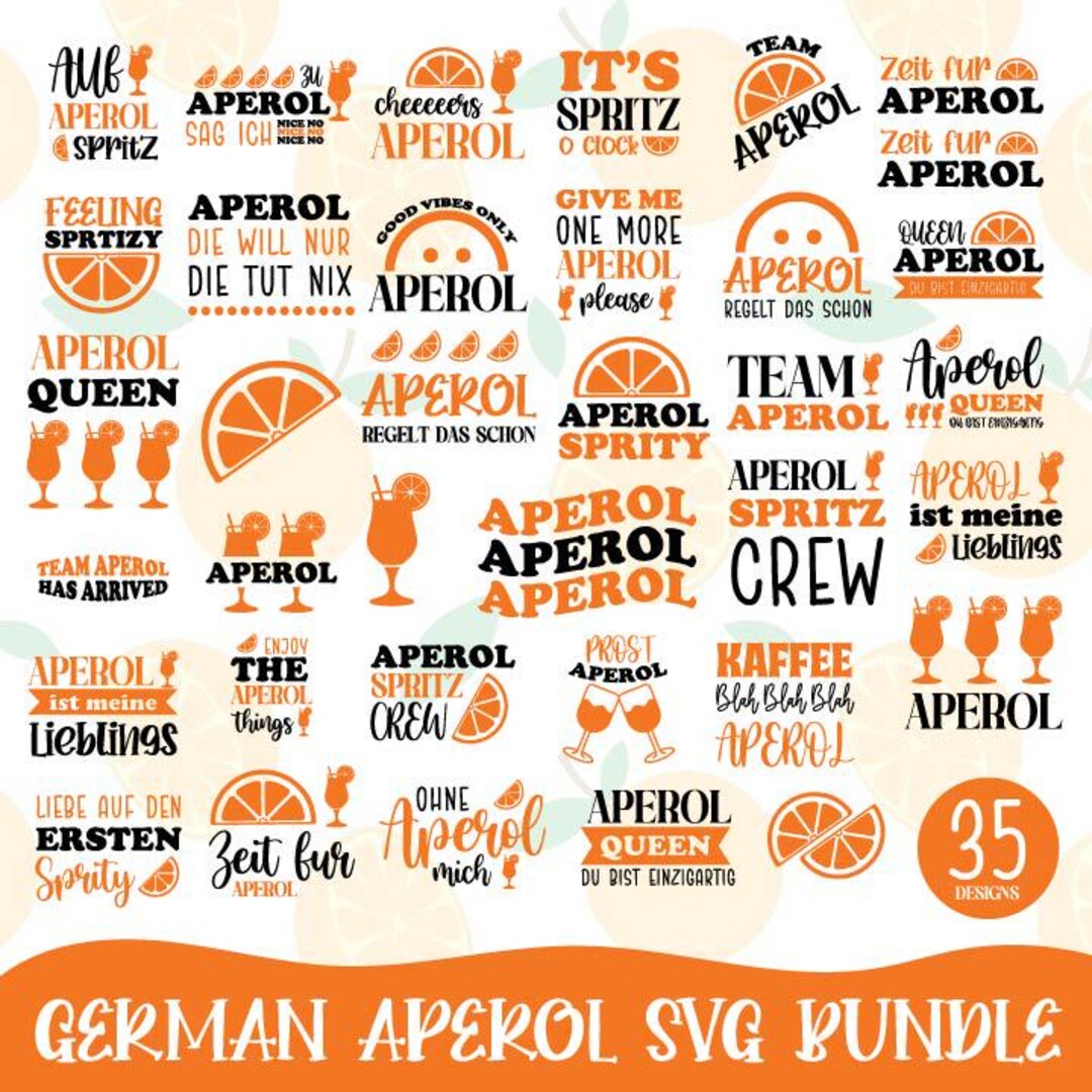 German Aperol Svg, German Aperol, Holy Aperoli Svg, Aperol Spritztour ...