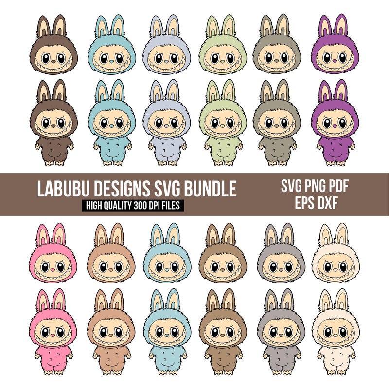 Labubu Vector - Etsy