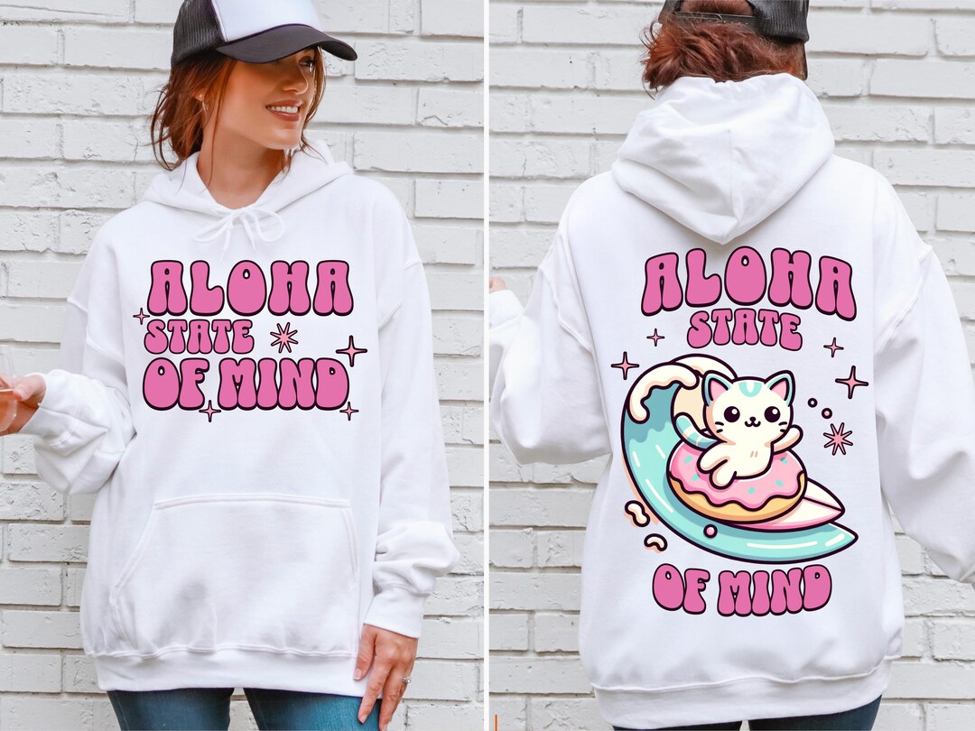 Aloha State of Mind Svg Png, Varsity Aloha Svg Png, Hawaii Svg Png ...