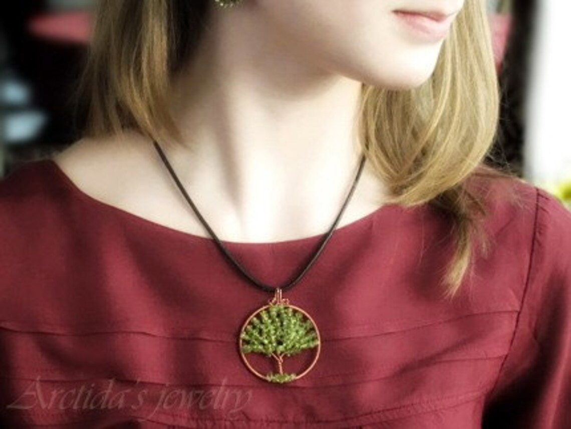 Necklace Tutorial Pendant Tutorial Tree of Life Tutorial DIY Pendant ...