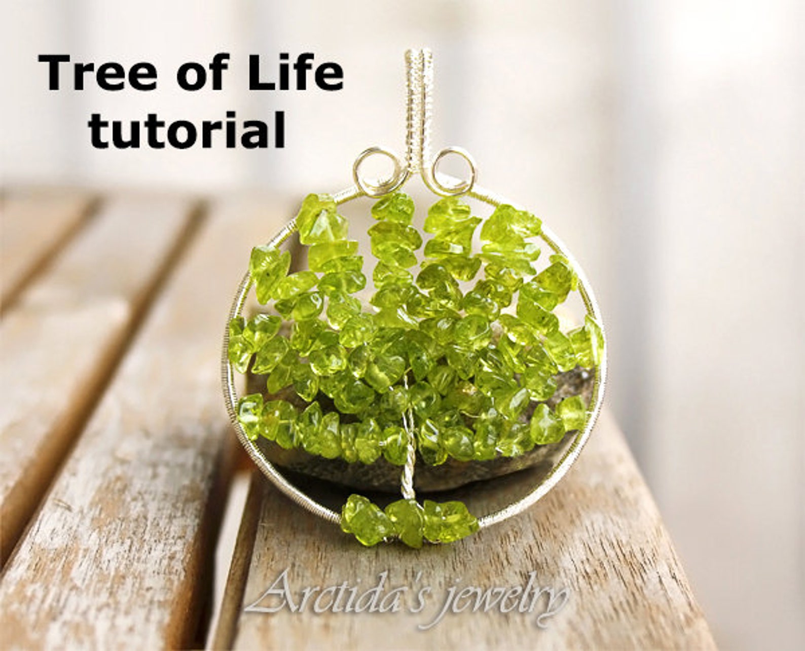 Necklace Tutorial Pendant Tutorial Tree of Life DIY Tutorial Wire ...