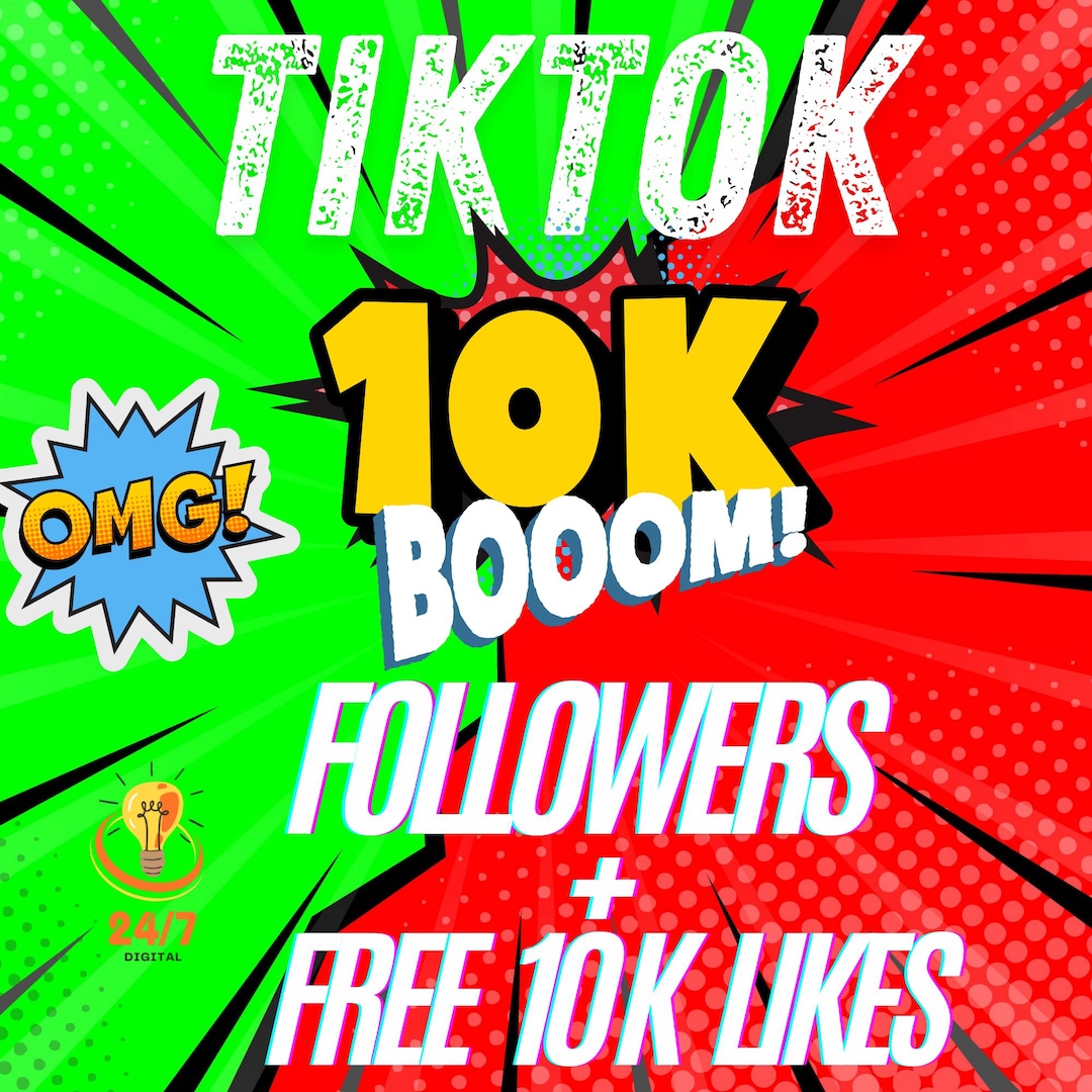 10K Tiktok Followers & Likes Pack | Digital Guide + Inspirational Wall ...