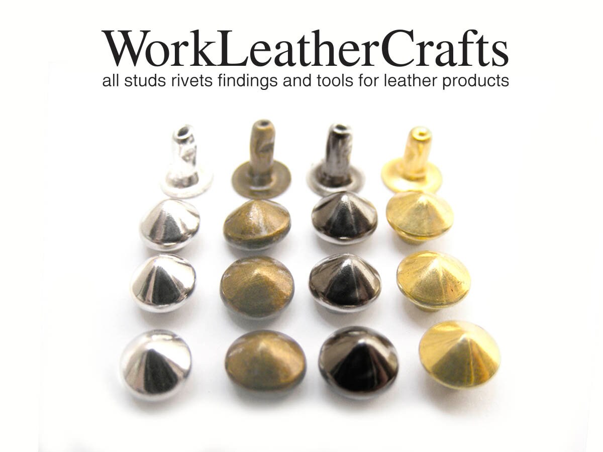 100sets 6mm / 8mm CONE Rapid Rivet Stud - Etsy