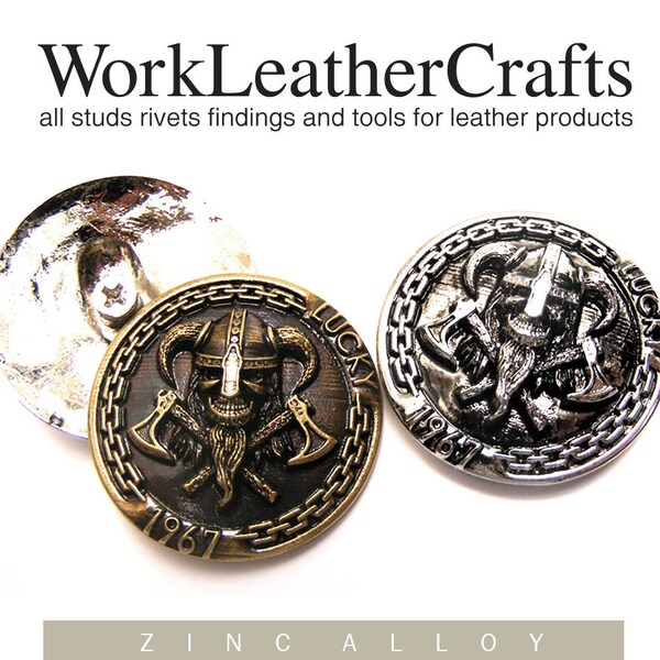 Viking Conchos - Etsy