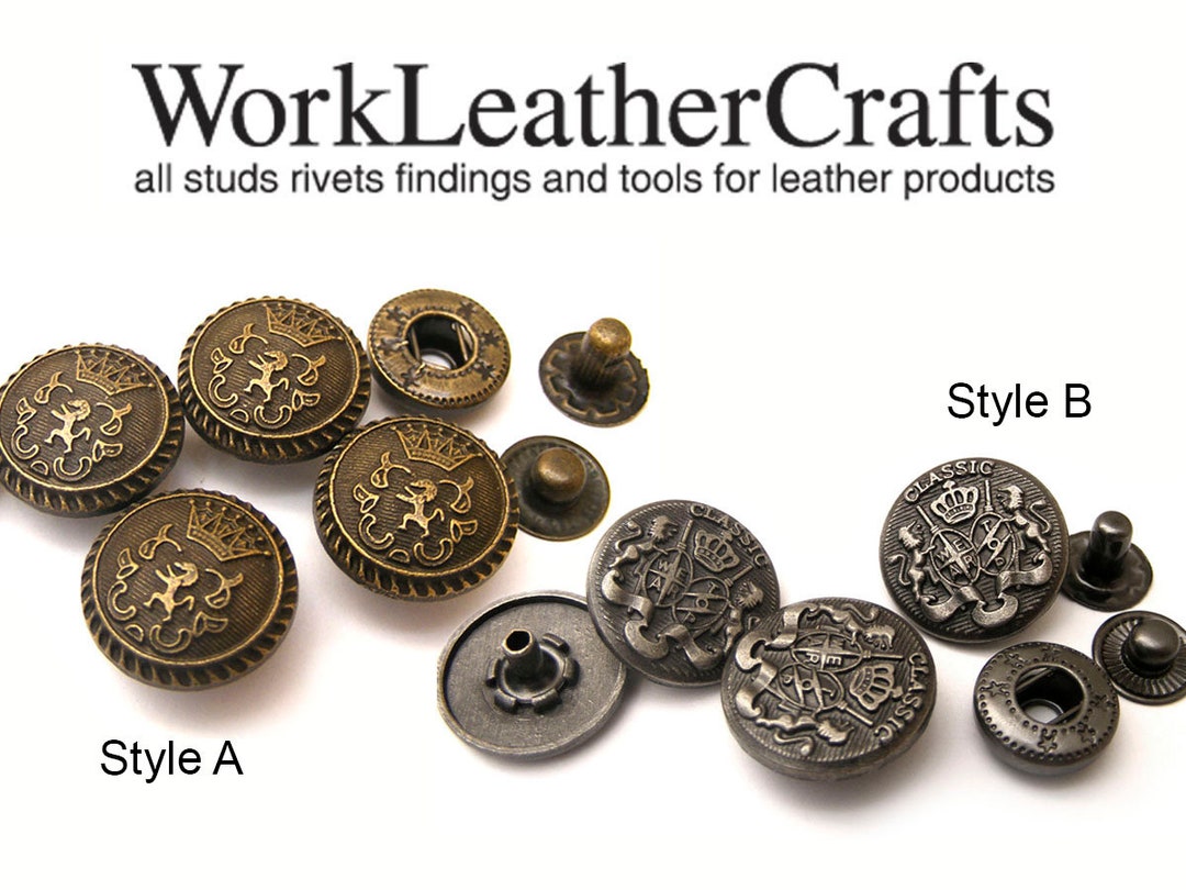 10sets SNAPS Craft Fasteners Press Spring Button - Etsy