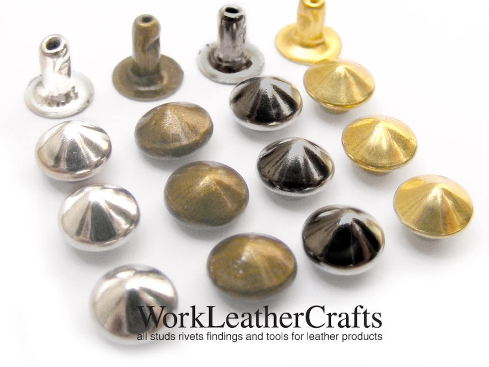 100sets 6mm / 8mm CONE Rapid Rivet Stud - Etsy