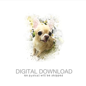 Printable Forget Me Not Dog Miss You Card, Greeting Card, Love Card ...