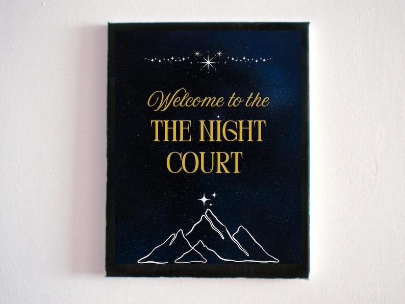ACOTAR Party Kit: Customizable Invitation, Games, & Decor (digital ...