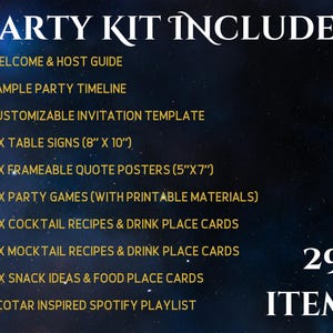 ACOTAR Party Kit: Customizable Invitation, Games, & Decor (digital ...