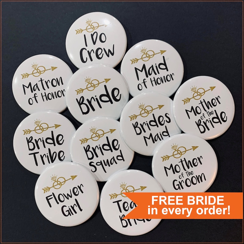 Bride Tribe Pins - Etsy
