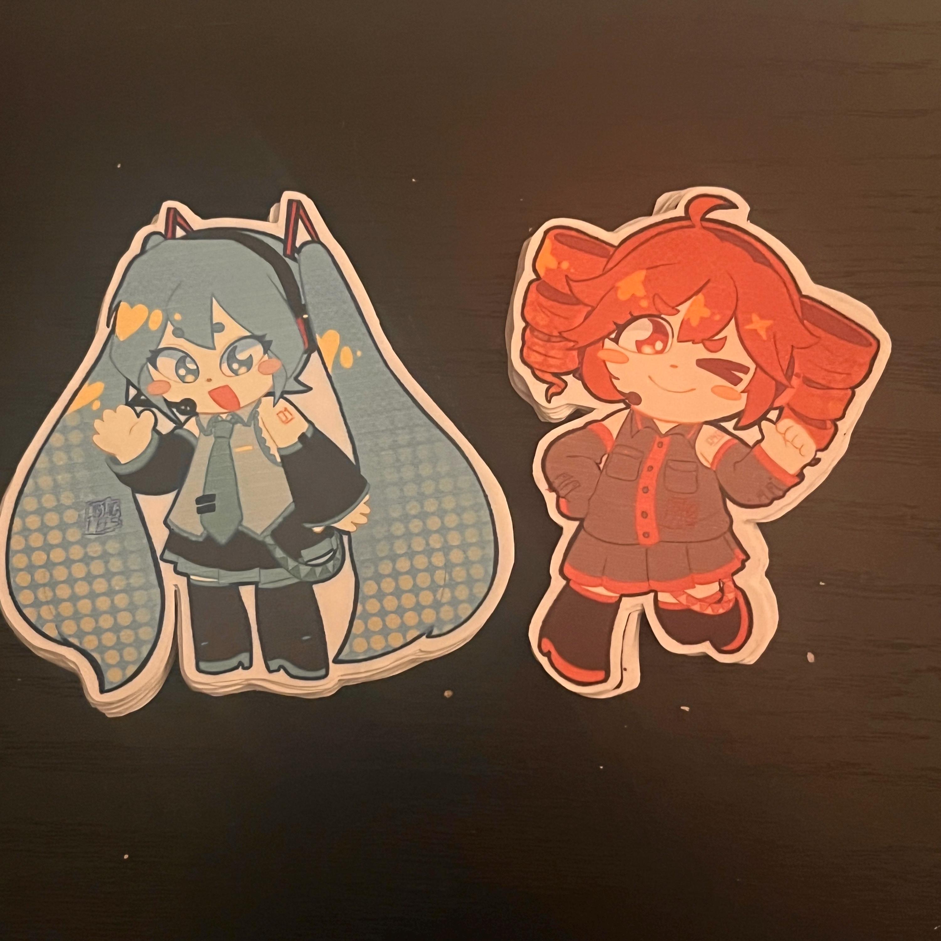 Hatsune Miku | Kasane Teto Stickers - Etsy