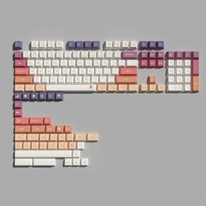 Cute Sunset Theme PBT Gradient Keycaps Set for Mechanical Keyboard ...