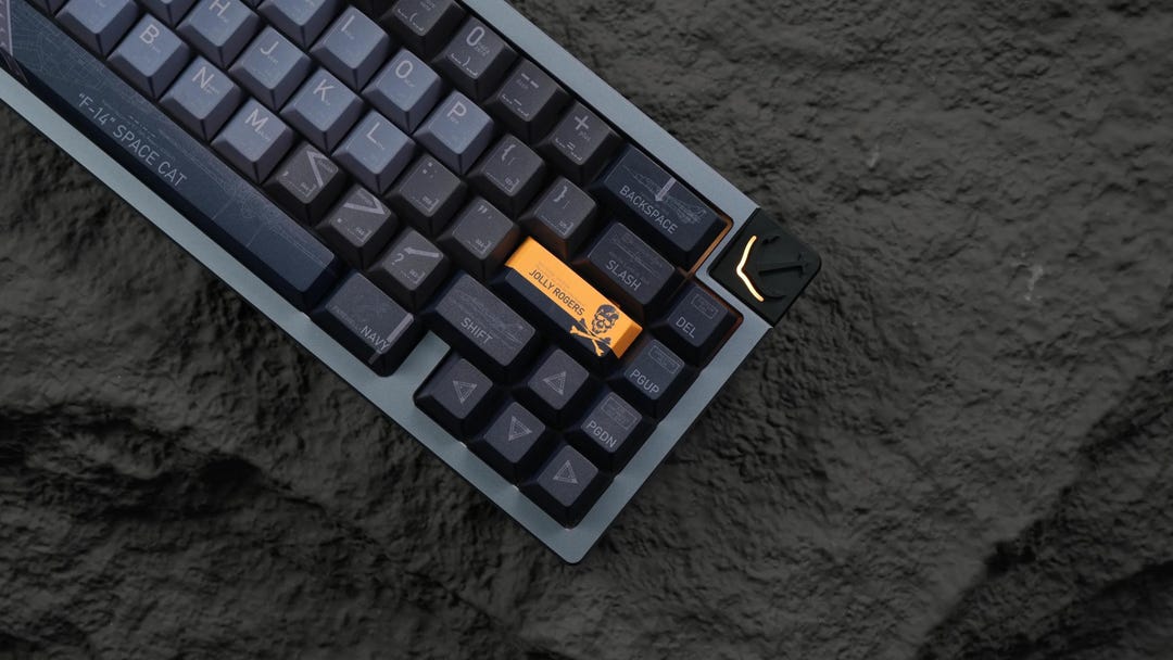 Cool F-14 VF-103 Jolly Rogers Keycap Set for Mechanical Keyboard ...