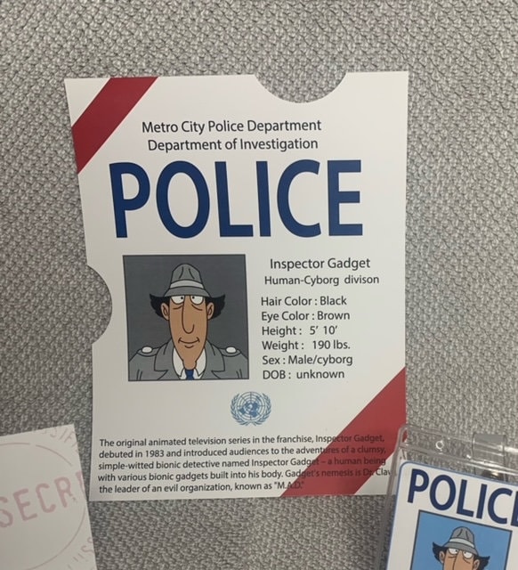 Inspector Gadget Badge