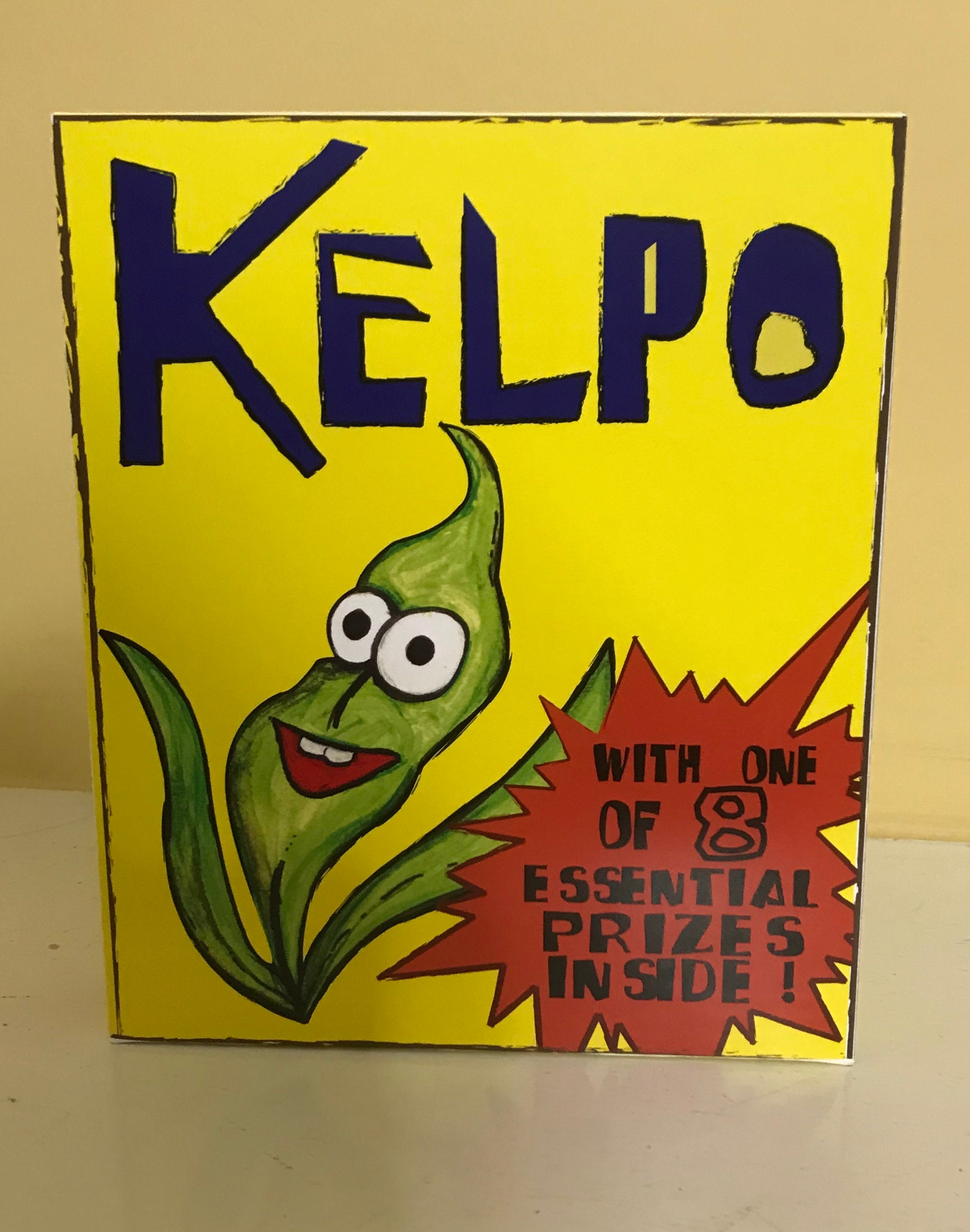 Spongebob Squarepants KELPO Cereal Box 2 Sizes Available | Etsy Canada