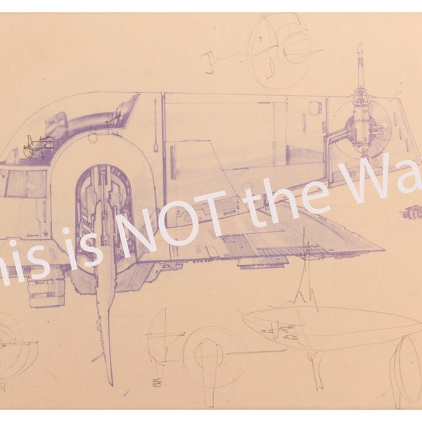 Slave 1 Blueprints - Etsy