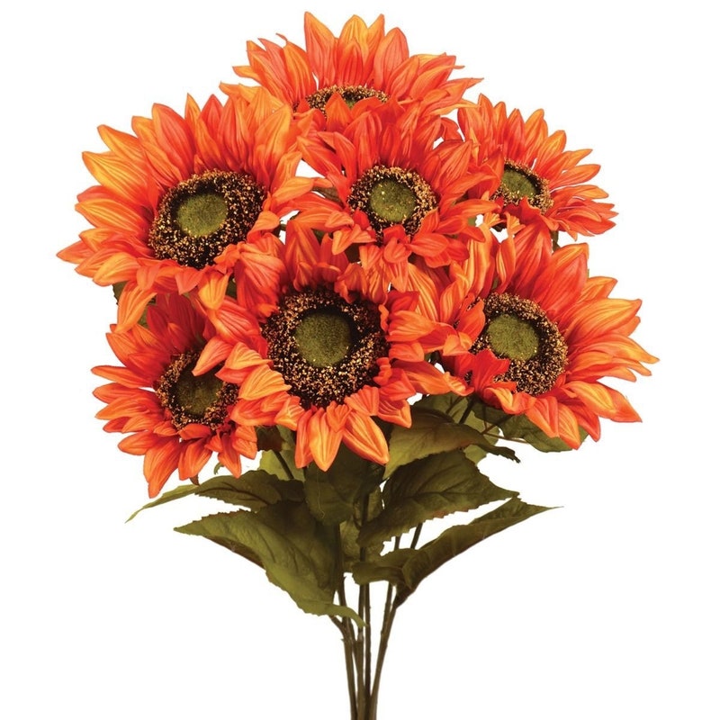 Artificial Sunflowers - Etsy