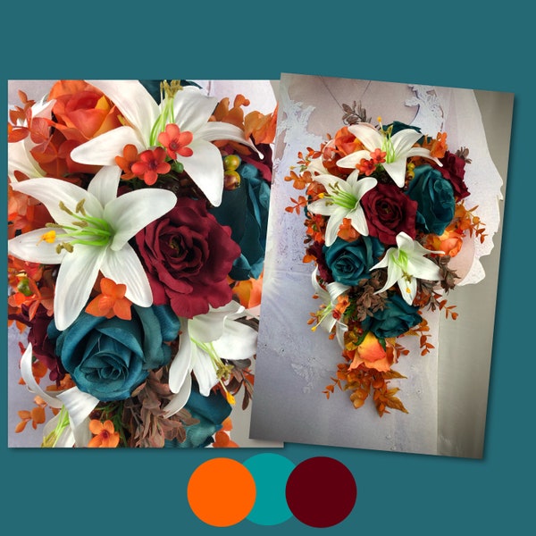 Tiger Lily Bouquet - Etsy