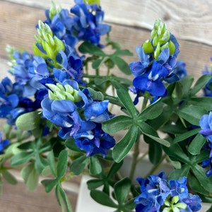 Texas Bluebonnets Fake Bluebonnets for Home Decor Fake Bluebonnets for ...