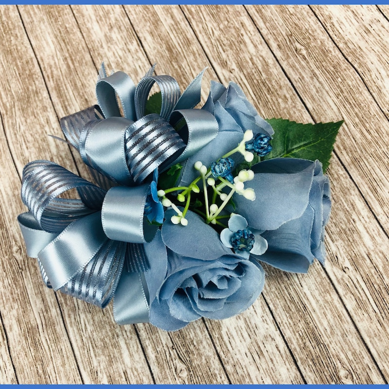 Blue Corsage - Etsy