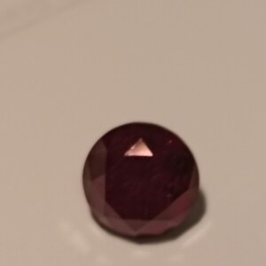 1.89 CT Cherry Red Natural Diamond Earth Mined Round - Etsy