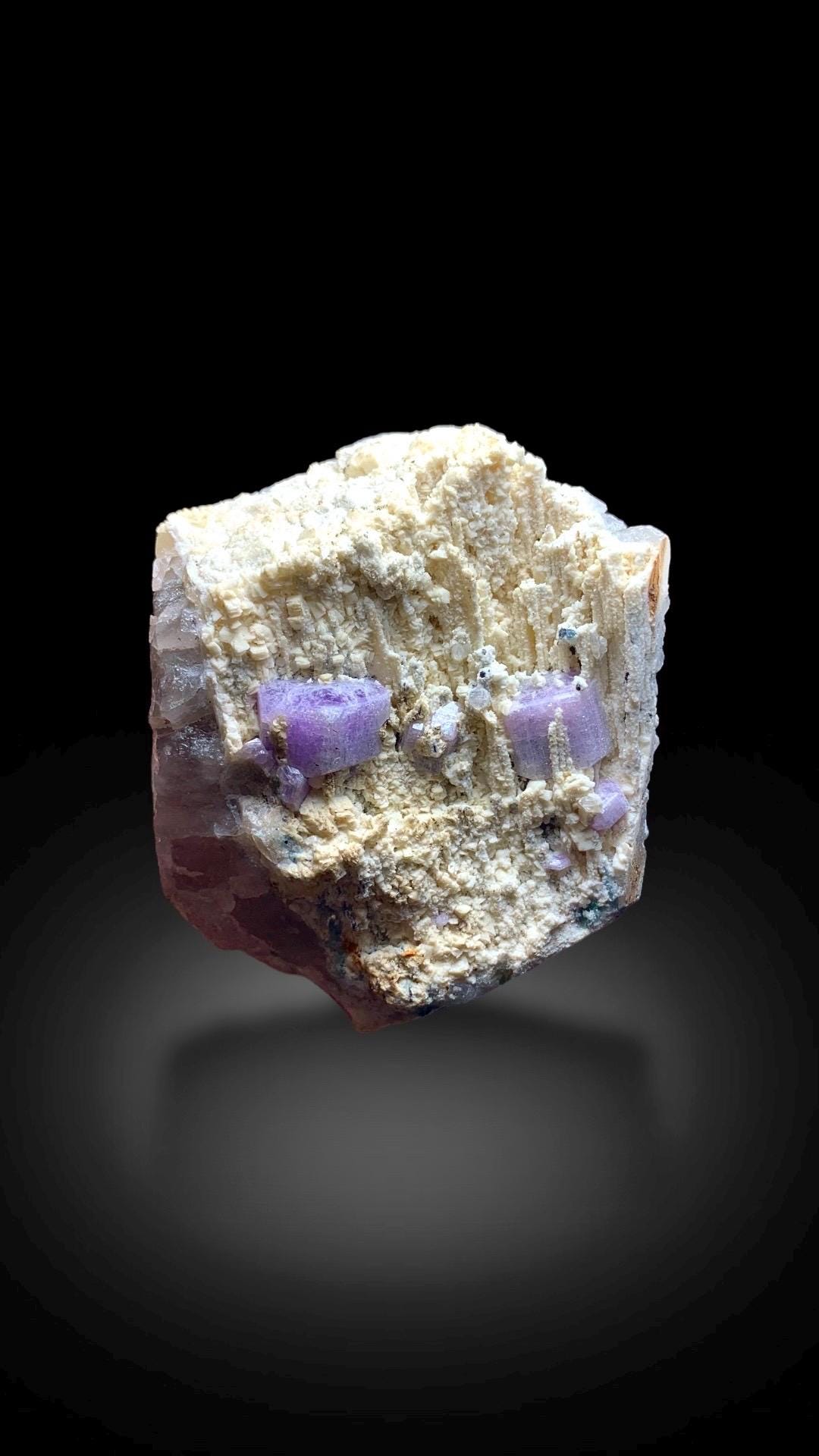 Purple Apatite on Matrix Nice Specimen. - Etsy