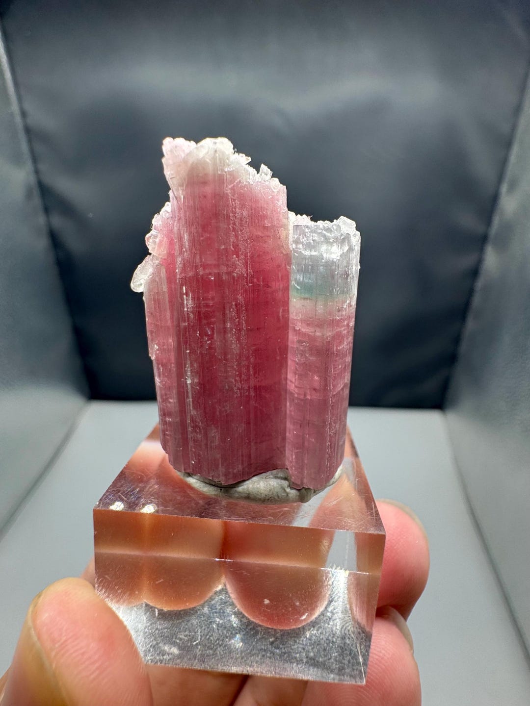 Bi Colour Gemmy Tourmaline Crystal, Afghanistan. - Etsy