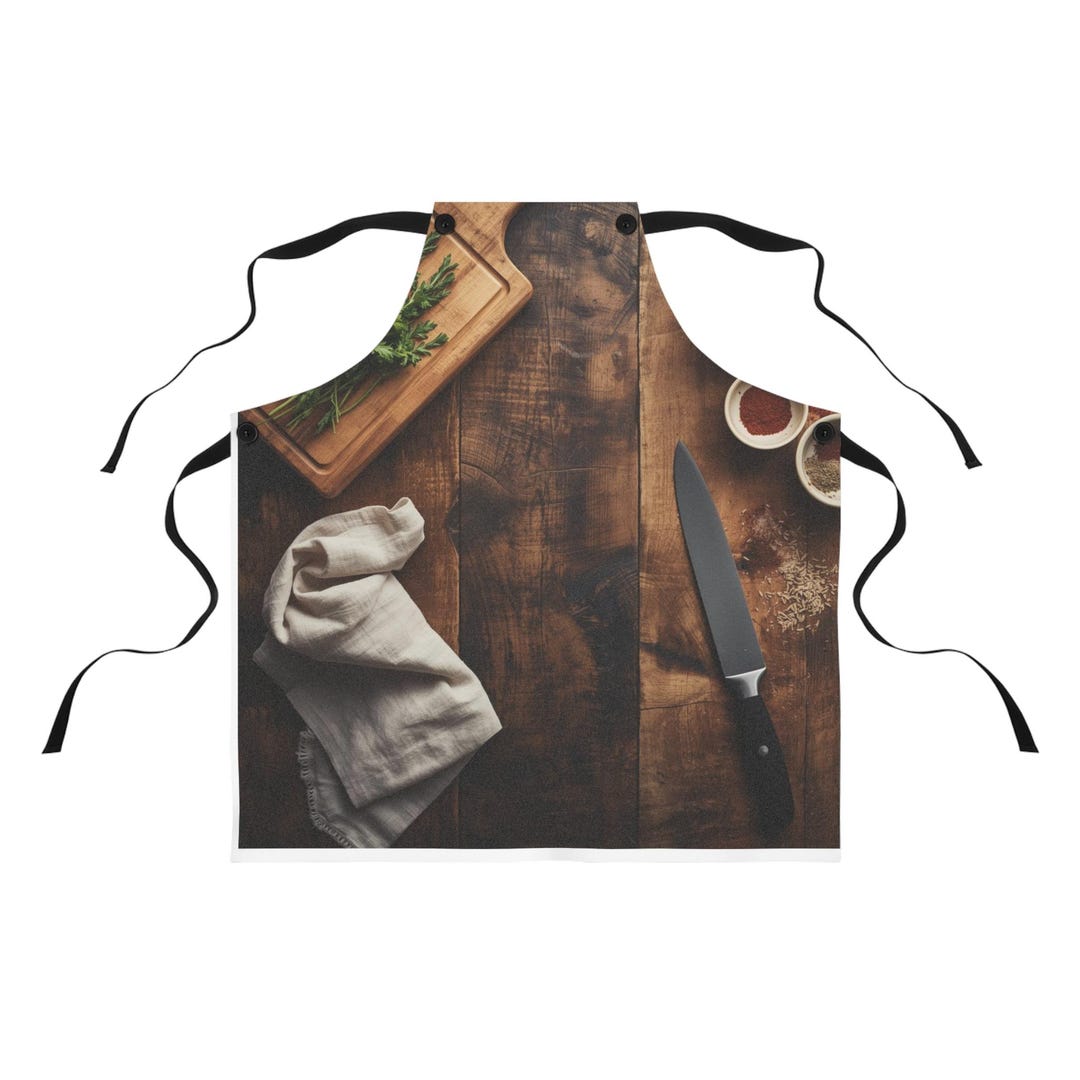 Custom Kitchen Apron, Rustic Olive Oil Print, Chef Gift - Etsy
