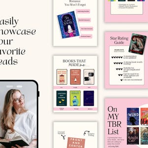 Bookstagram Canva Template, Bookish Instagram Post, Authors ...