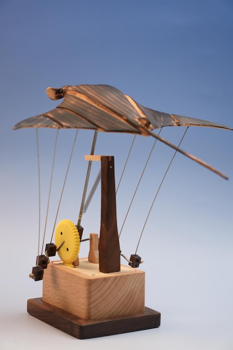 Holz Fliegender Manta Rochen Automat | Holzautomat | Kinetische ...