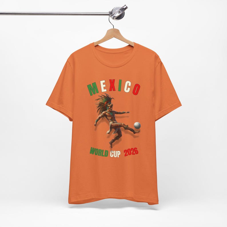 Mexico Aztec Football Player Tee | World Cup 2026 Soccer T-shirt - Etsy