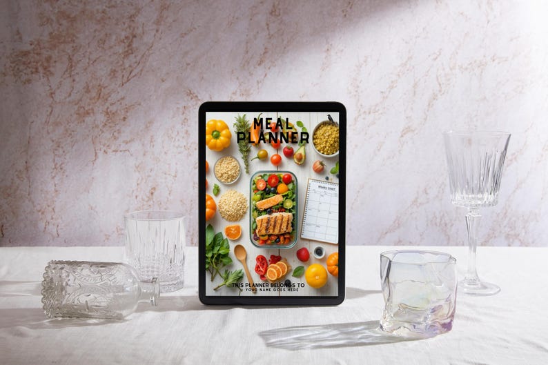 20-page Meal Planner | Weekly Meal Plan Template | Printable Food ...