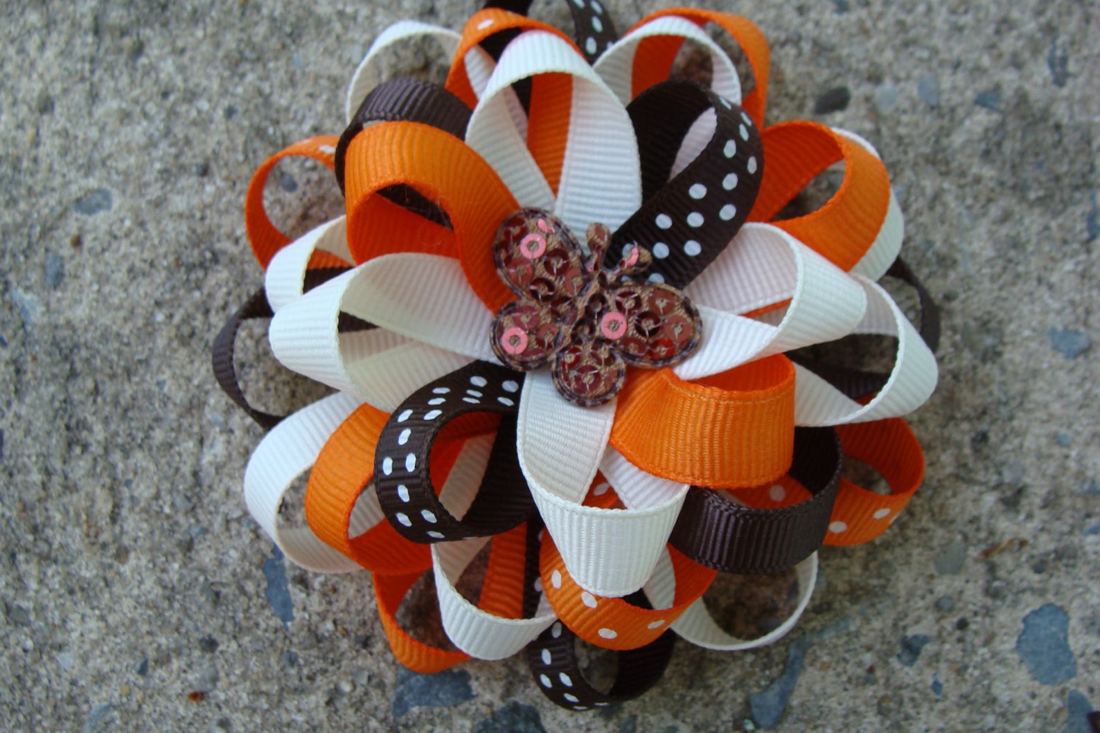 Fall Hair Bows Thanksgiving Hair Bows Pumkin Hair Bows Hair - Etsy