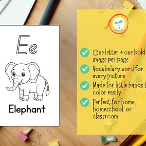 Alphabet Coloring Pages for Kids, ABC Coloring Book Printable ...