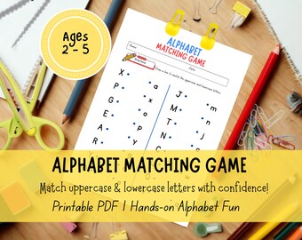 ABC Matching - Etsy