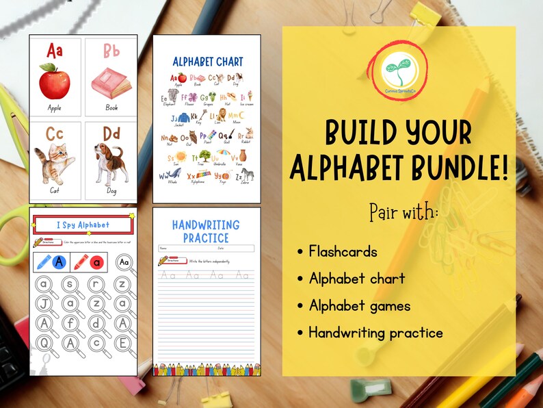 Alphabet Copy the Color Activity, Letter Recognition Game, Match and ...
