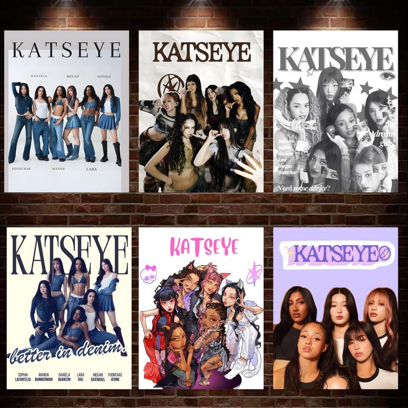 Sticker Set Fan Merch - Etsy