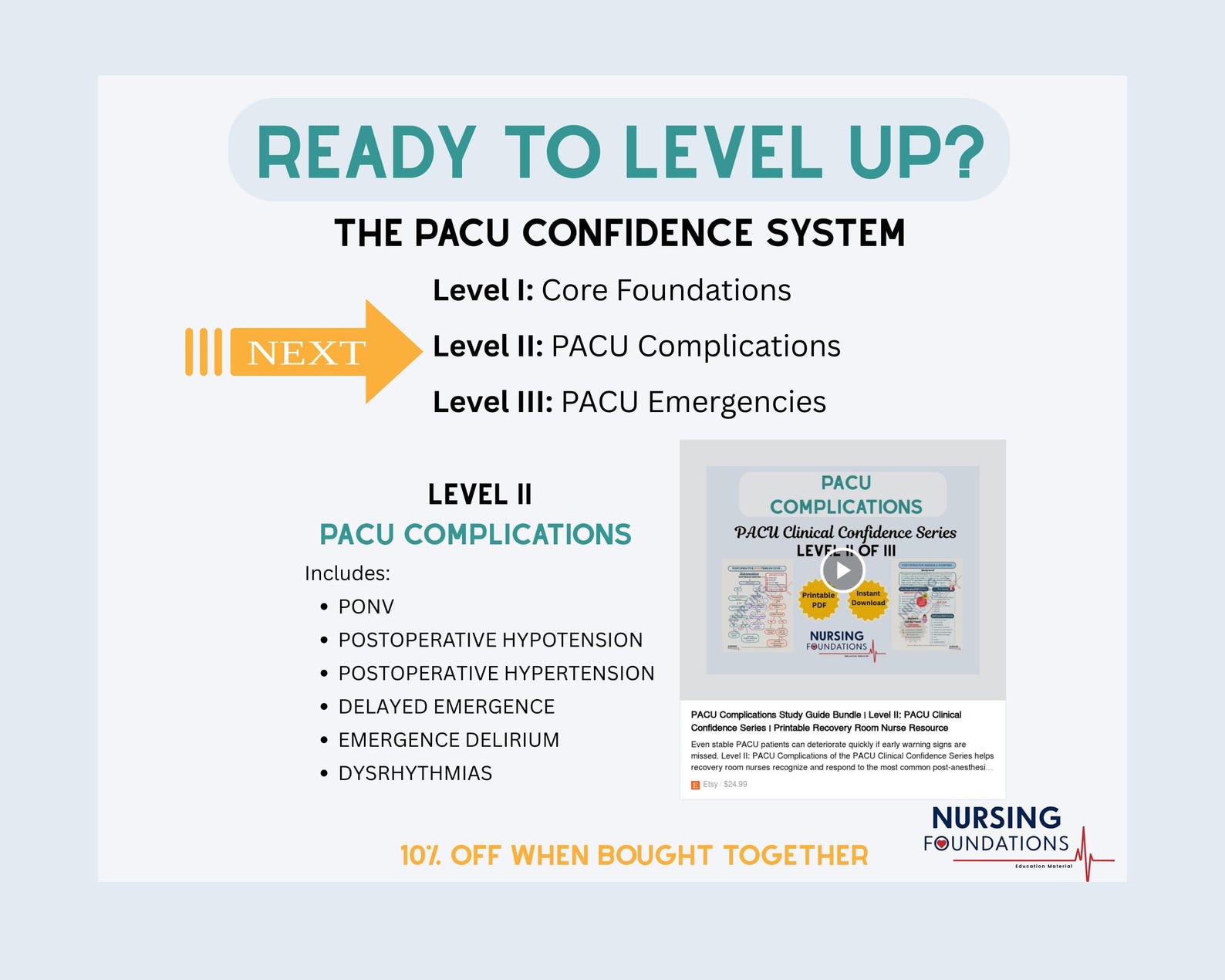PACU Core Foundations Study Guide Bundle | Level I: PACU Clinical ...