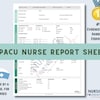 PACU SBAR Report Sheet - Editable - Etsy
