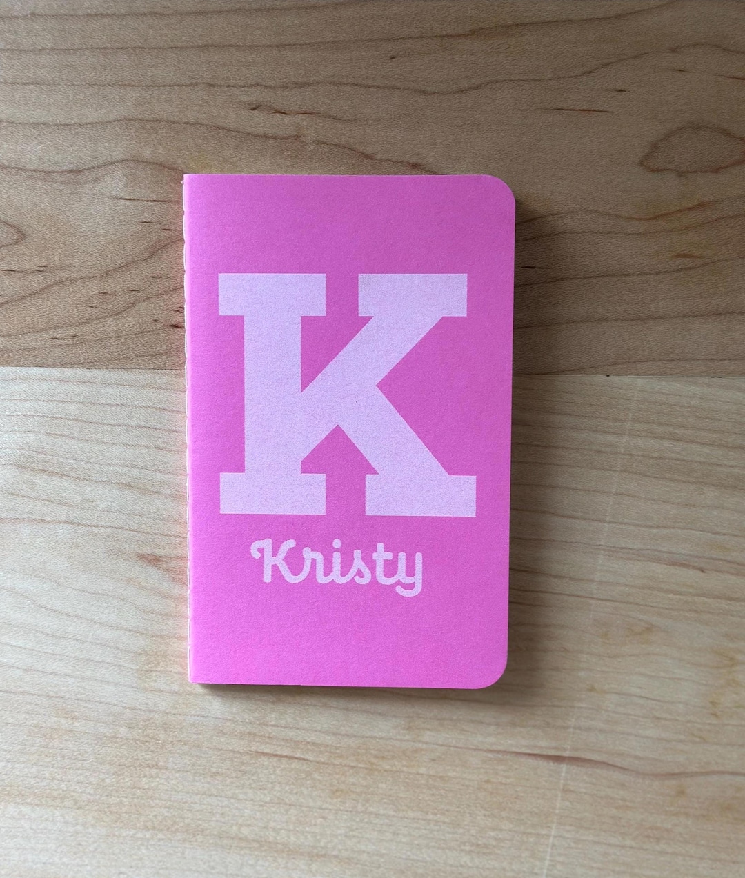 Personalized Initial Notebook: Custom Engraved Mini Journal - Etsy