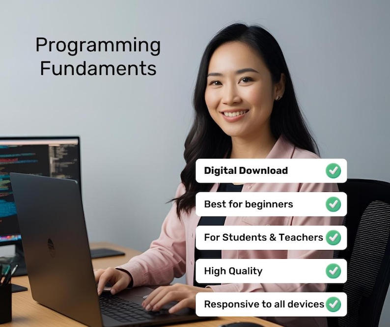 Programming Fundamentals Cheat Sheet Pythonjavascriptc Basics Coding Guide For Beginners