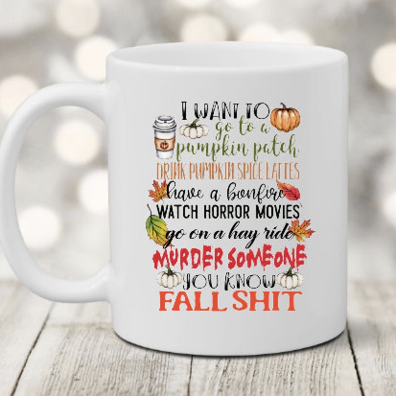 Fall Mug - Etsy