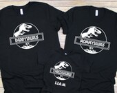 Dinosaur Family Birthday Shirts Momasaurus Rex Dadasaurus - Etsy