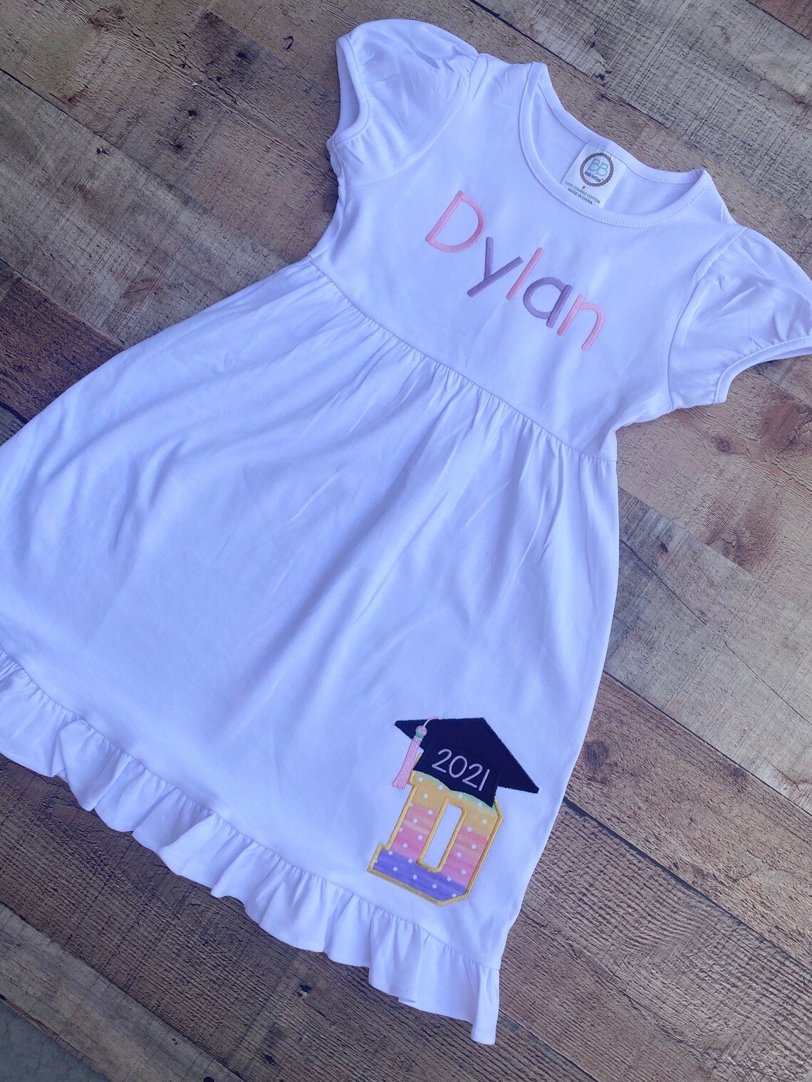 Rainbow Preschool or Kindergarten Graduation Dress Outfit - Etsy