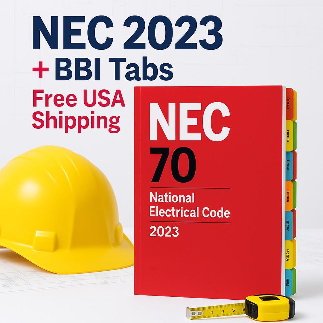 NFPA 70 National Electrical Code 2023: NEC Paperback With BBI Tabs - Etsy